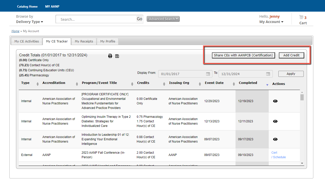 AANP Member Benefits in the AANP CE Center – American Association of Nurse Practitioners