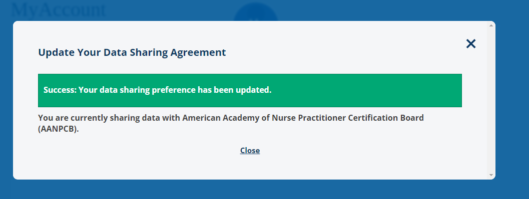 How to Share CE Tracker Data with AANPCB – American Association of Nurse Practitioners